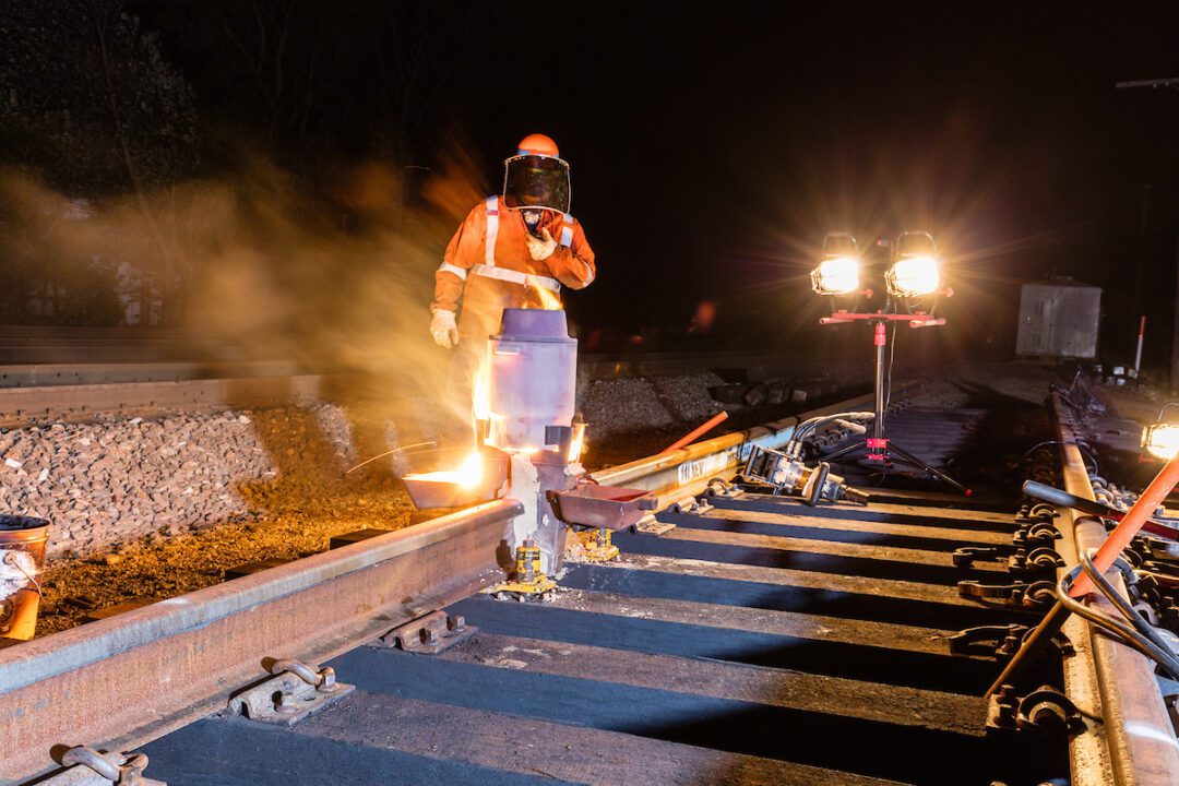 Thermit Welding For Railroad Tracks
